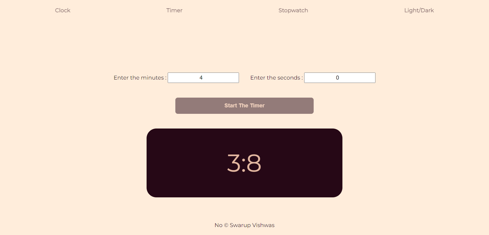 GitHub - SwarupVishwas18/full-functional-clock: It is minimal, multi ...