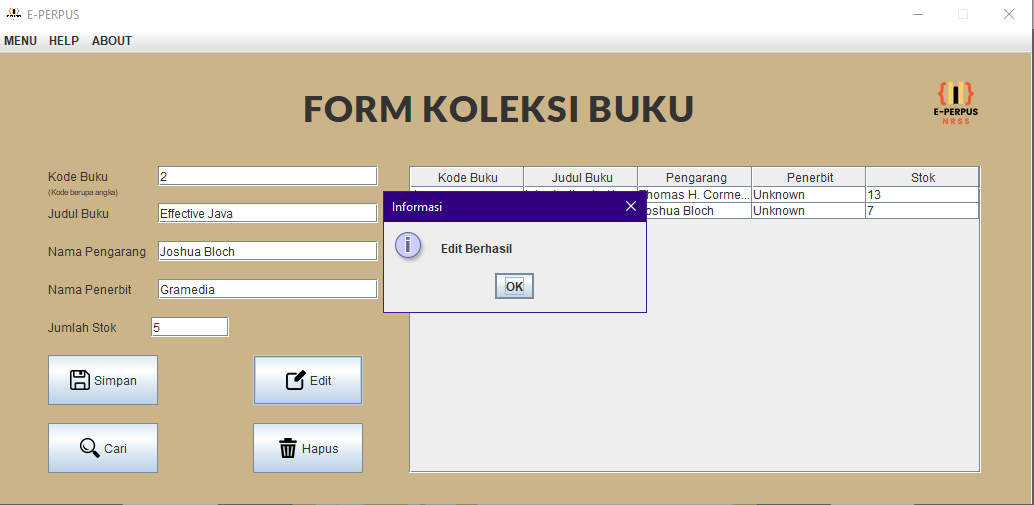 GitHub - Dapperson/FinalProjectOOP-JAVA: Projek Akhir Pemrograman Berorientasi Objek Kelompok ...
