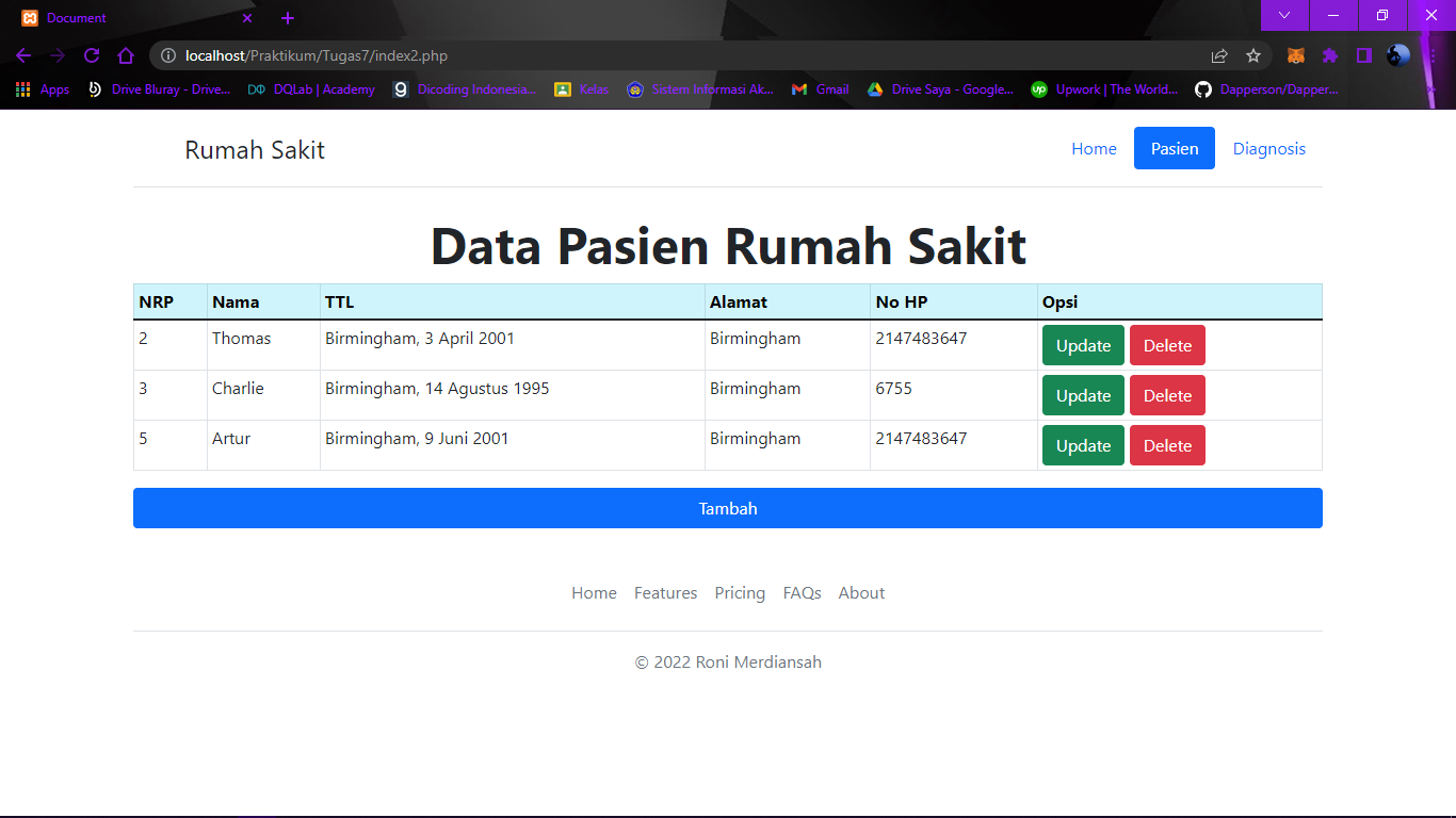 GitHub - Dapperson/Website_RumahSakit-CRUD-PHP: Membuat website rumah ...
