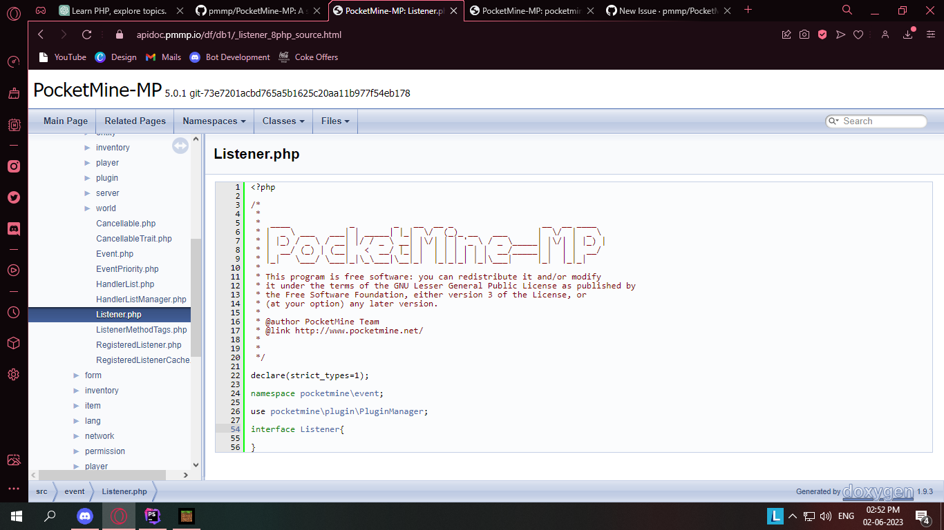 Implement `pocketmine Events Listener` · Issue 5789 · Pmmp Pocketmine Mp · Github