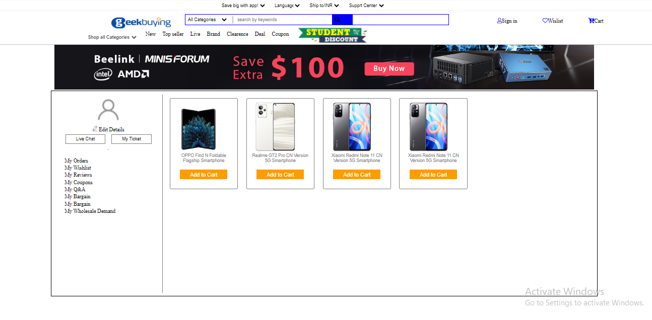GitHub - RaviRanjan02/GeekbuyingClone: GeekBuying is an E-Commerce Platform selling a wide range ...