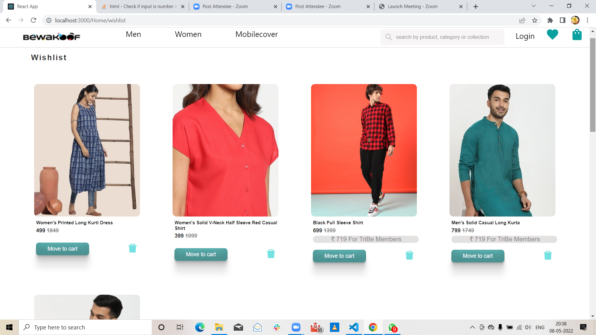 GitHub - abhi72181/Bewakoof_clone: Bewakoof is a lifestyle fashion brand that makes creative ...