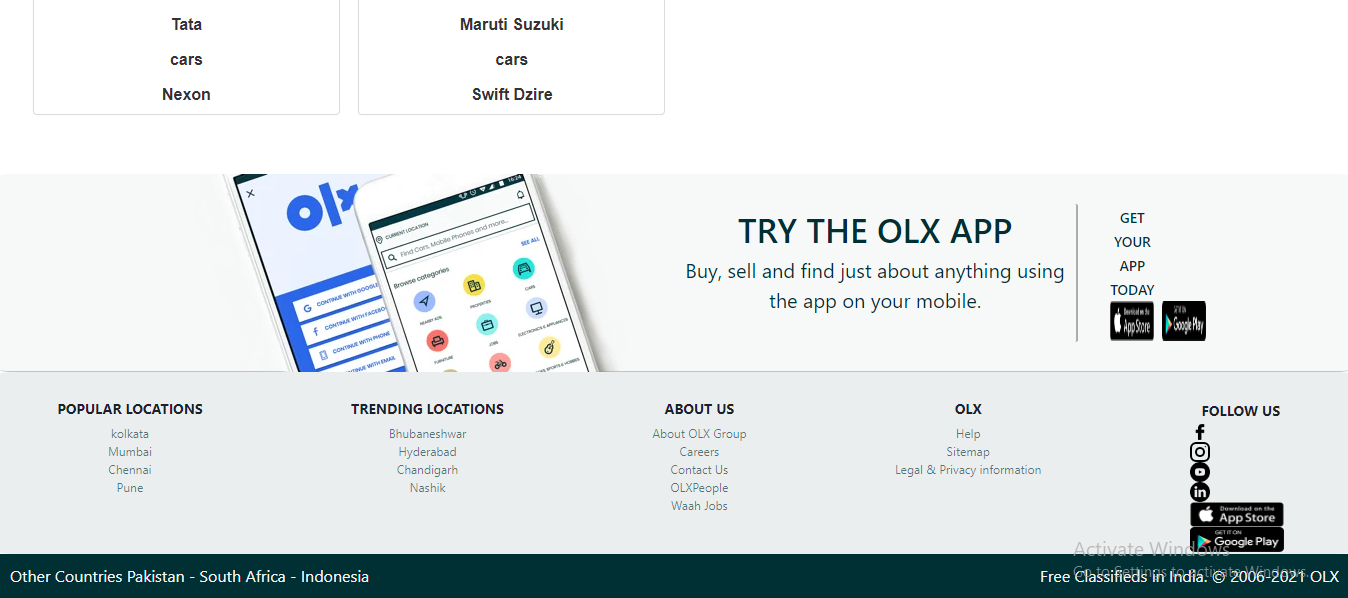 GitHub - RupeshChavan4003/OLX-Clone: The OLX marketplace is a platform for buying and selling ...