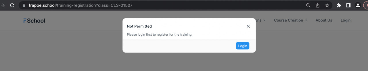 Training Registration Process · Issue #521 · frappe/lms · GitHub