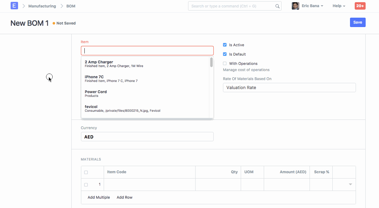 BOM · Issue #10345 · frappe/erpnext · GitHub