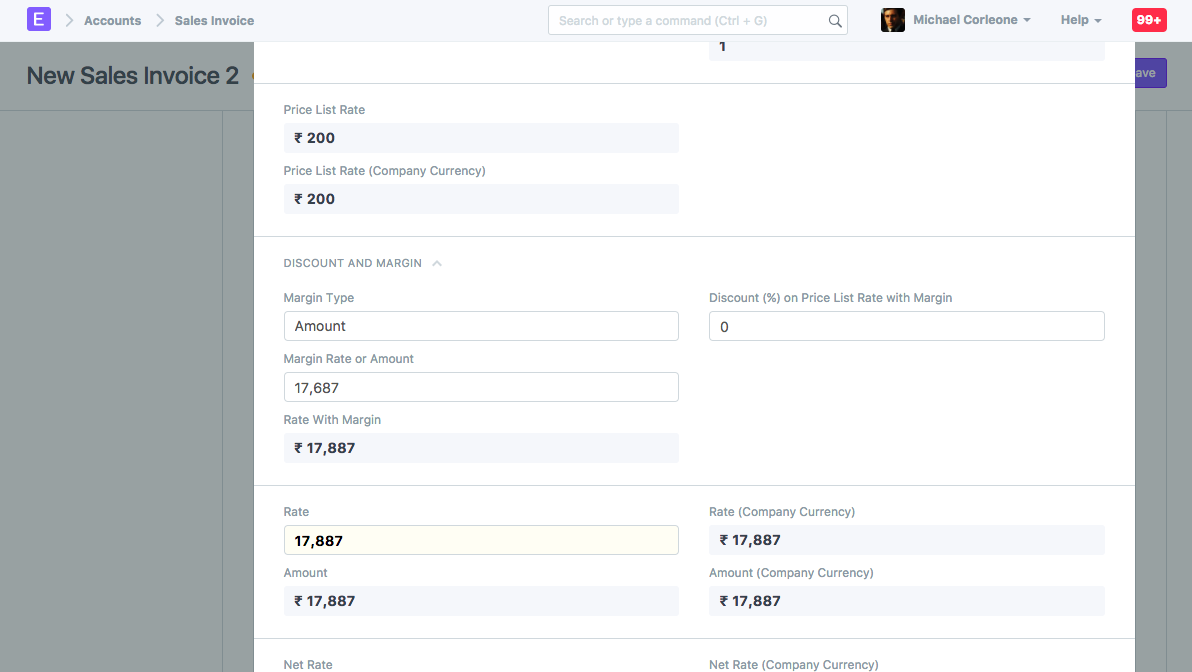 Calculating Margin Amount instead of % Discount · Issue #11120 · frappe/erpnext · GitHub