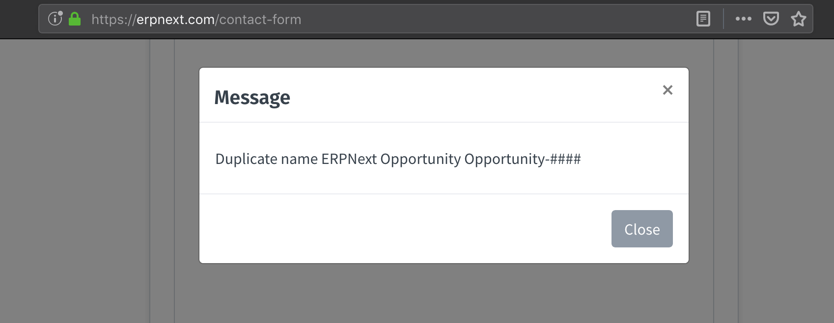 Error in the Contact Us form submission · Issue #267 · frappe/erpnext_com · GitHub