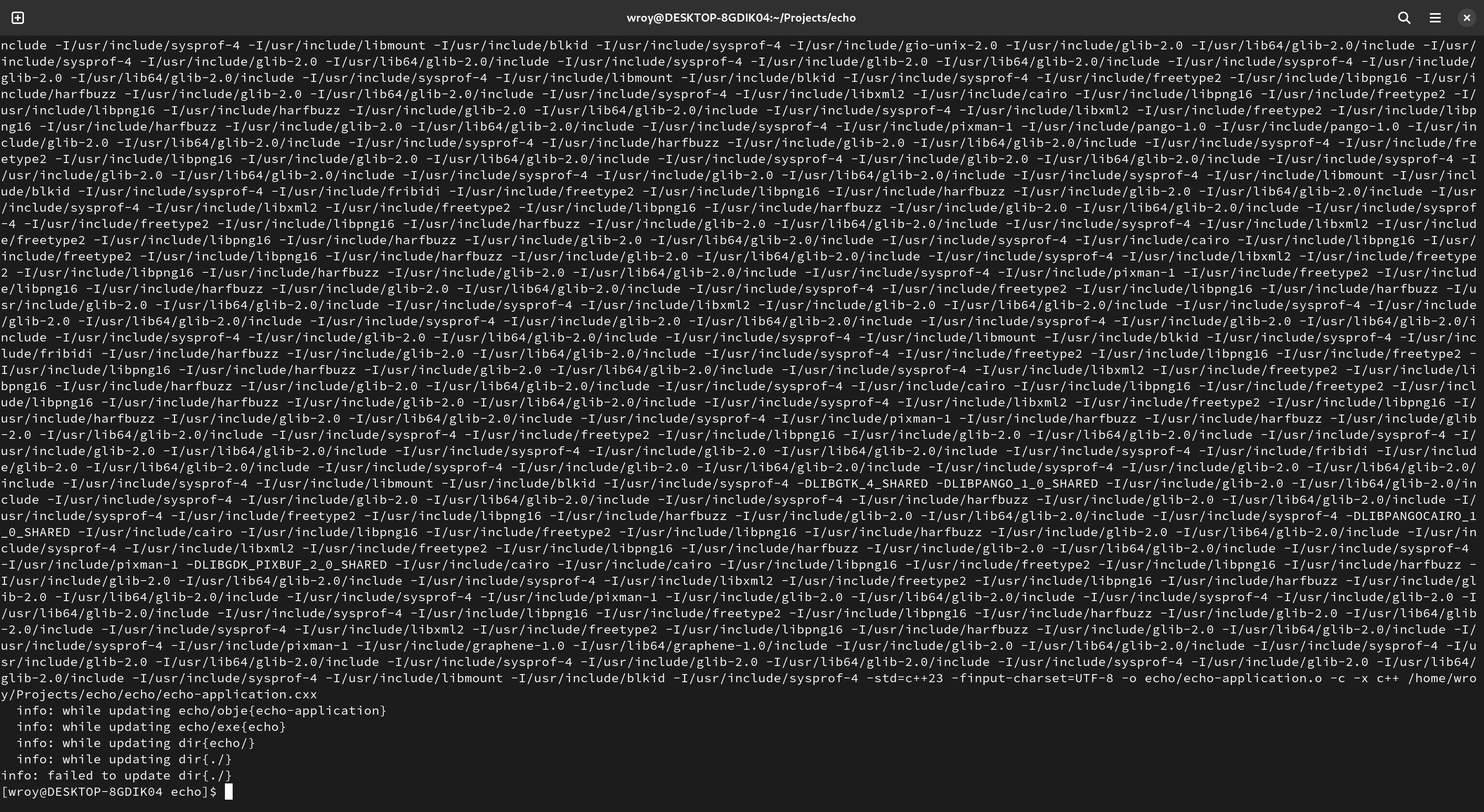 Pkgconfig Resolution Causes Thousands Of Duplicated Include Entries · Issue 237 · Build2 