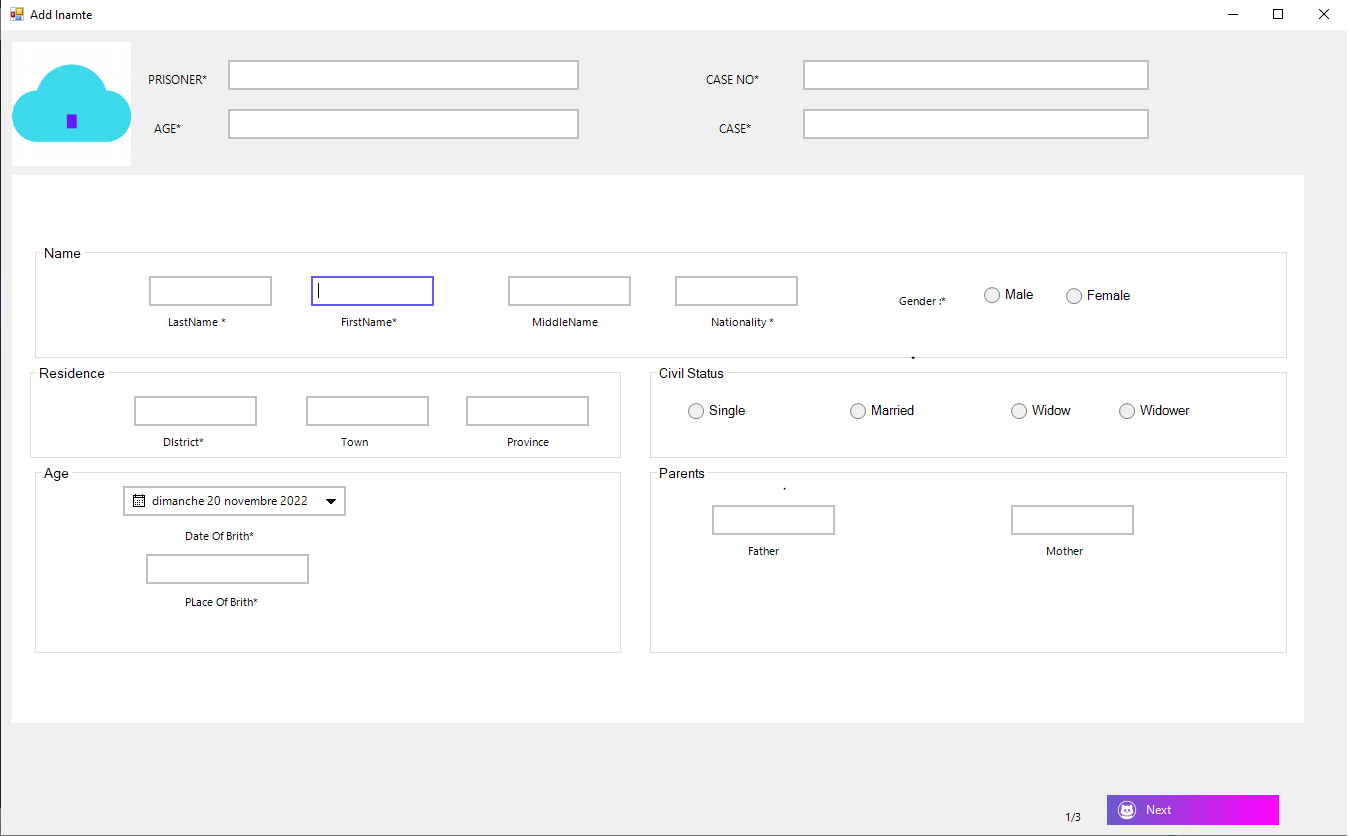 Github Karimhafi Prison System A C Application Prison System