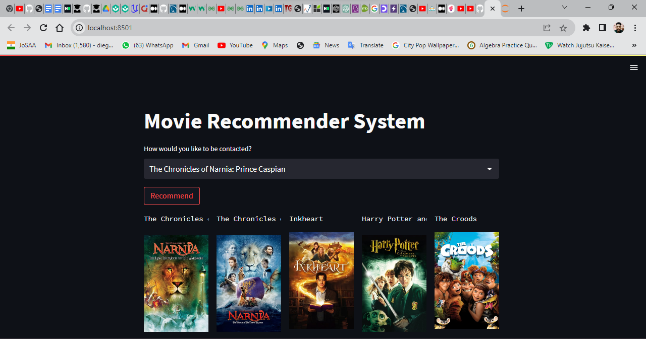 GitHub - SohamSengupta150601/Movie-Recommendation-System: A content ...