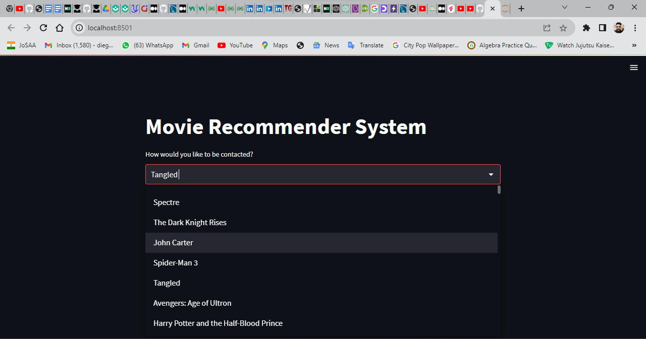 GitHub - SohamSengupta150601/Movie-Recommendation-System: A content ...