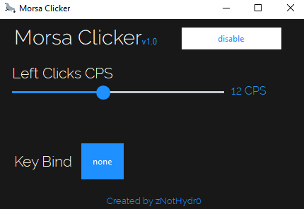 GitHub - zNotHydr0/Morsa-Clicker: An Autoclicker for Minecraft 7w7