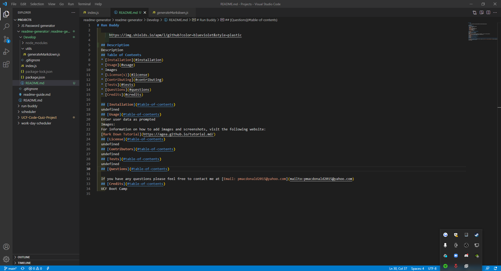 GitHub - pmacdonald15/readme-generator