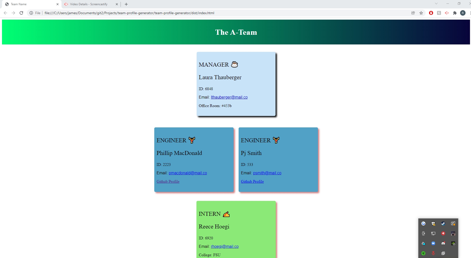 GitHub - pmacdonald15/team-profile-generator