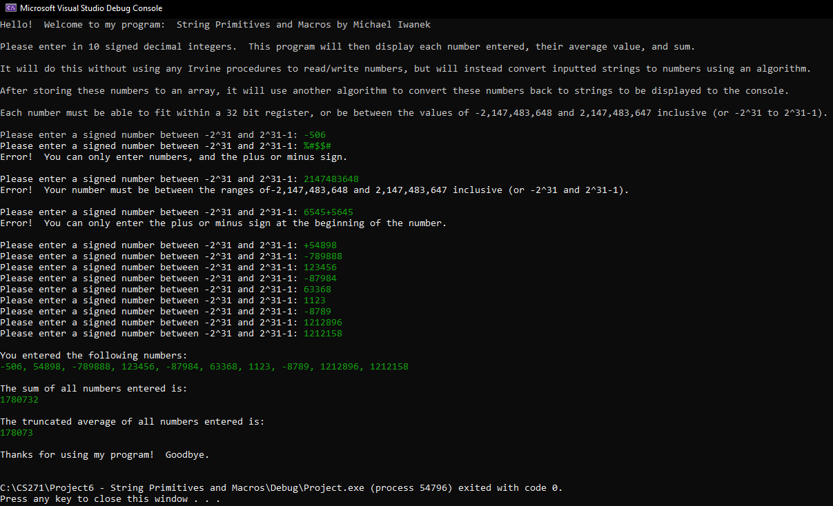 GitHub - Mike11199/Assembly-x86-String-to-Int-Conversion-and-Back-with-Arrays