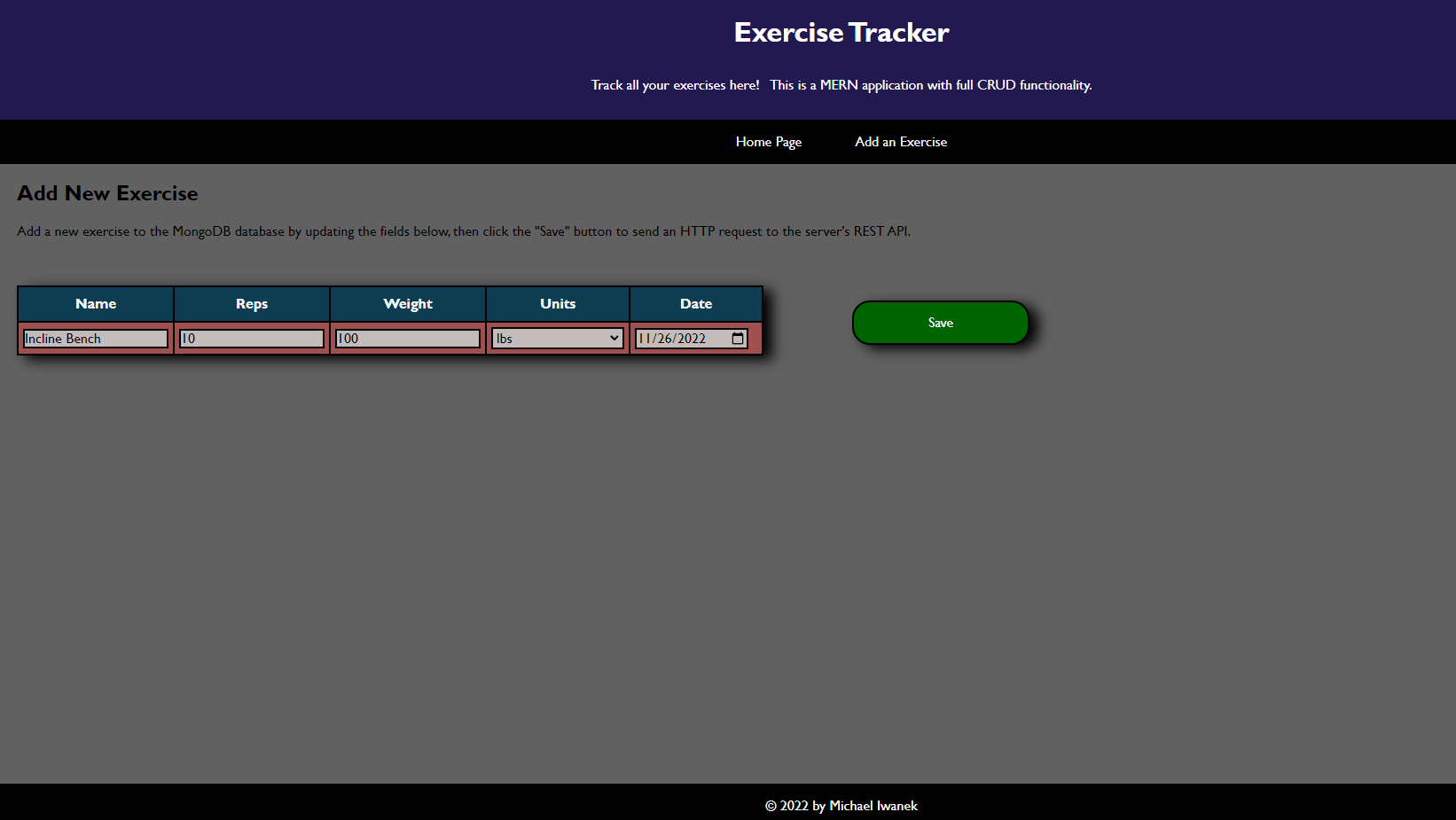 GitHub - Mike11199/exercises-mern-app