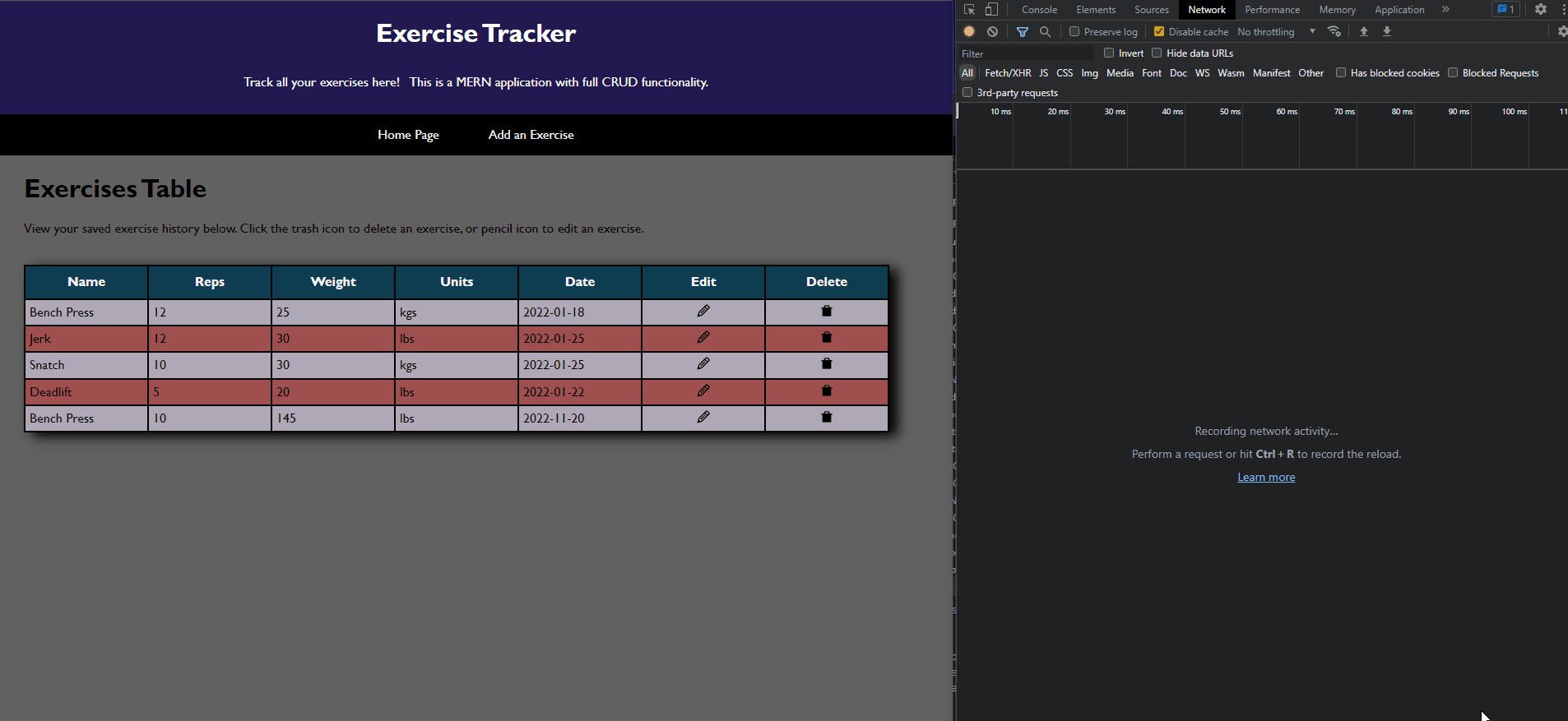 GitHub - Mike11199/exercises-mern-app