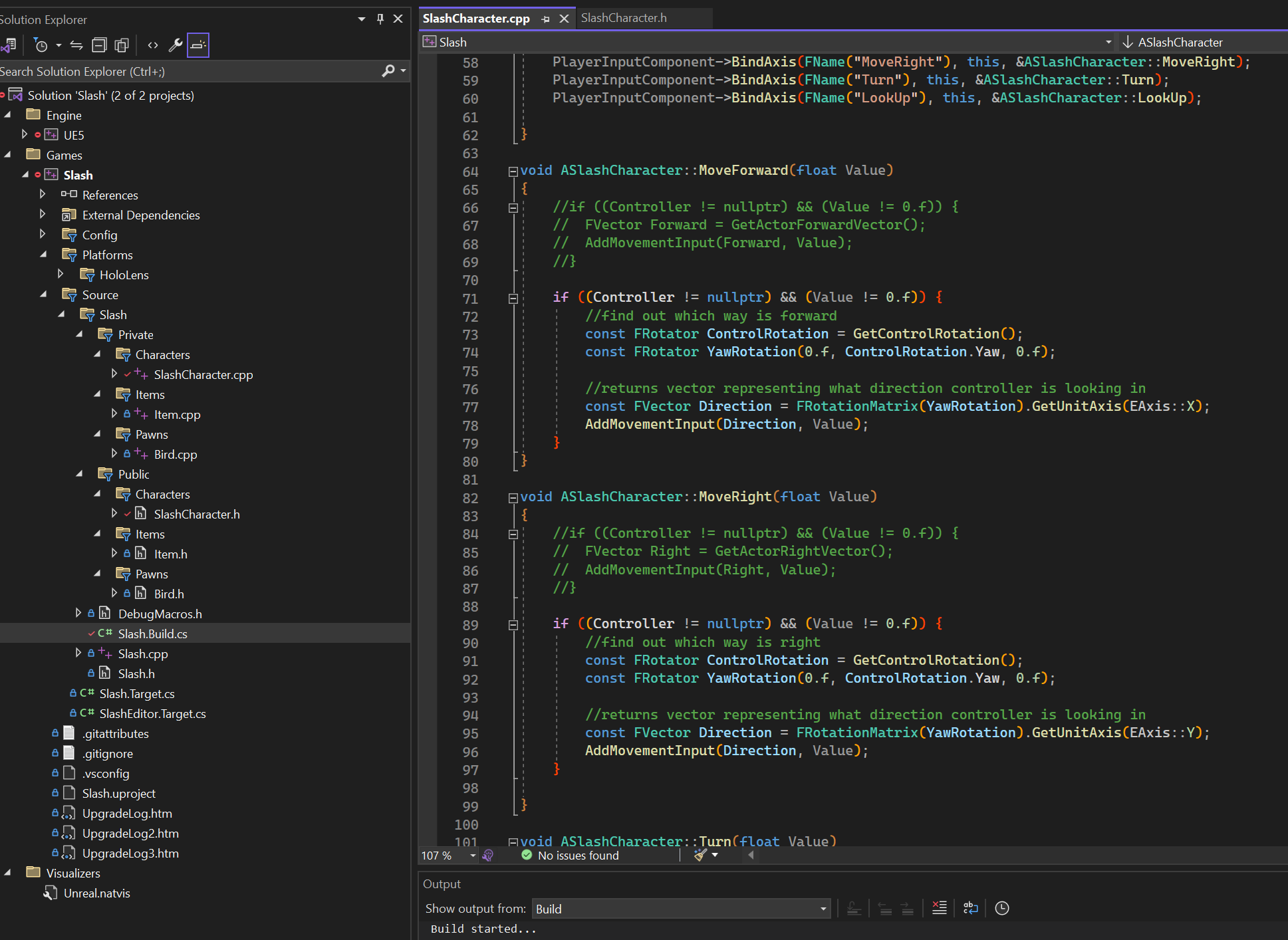 GitHub - Mike11199/unreal-project-slash: A C++ Unreal Engine project I'm working on for fun ...