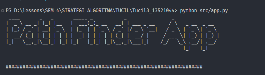GitHub - chaerla/Tucil3_13521044_13521079