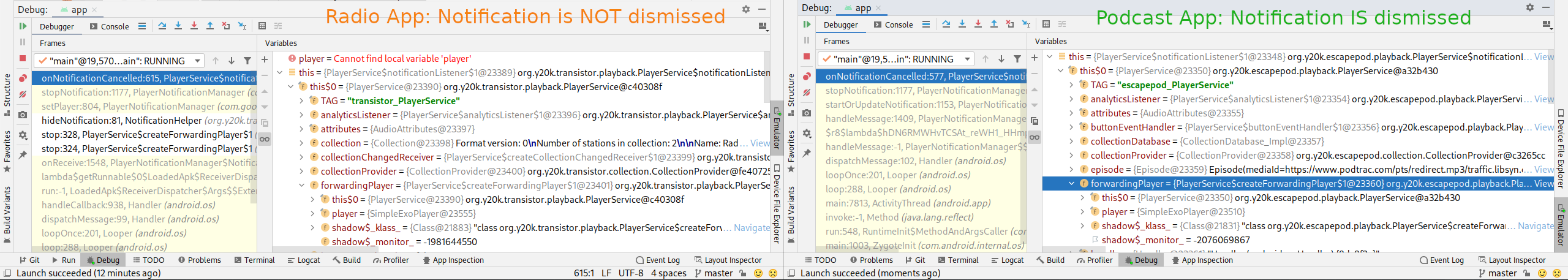 PlayerNotificationManager: Notification is not cancelled · Issue #9921 ...