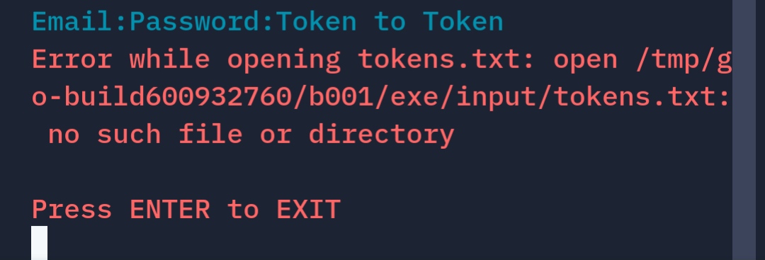 Error coming can't find file on every command · Issue #475 · V4NSH4J/discord-mass-DM-GO · GitHub