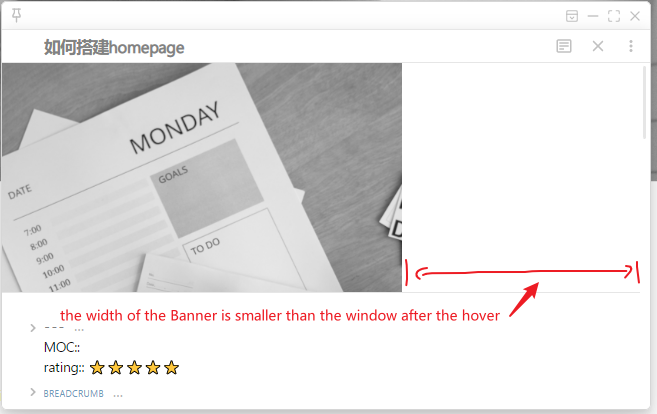 [BUG]Banner displays abnormally after normal window hover · Issue #58 ...