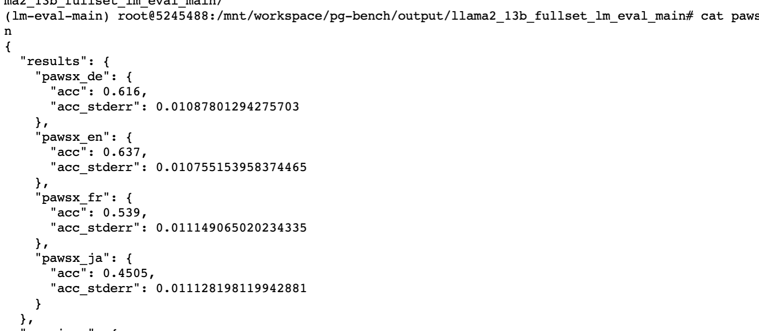 PAWS-X Scores Significantly Differ between `master` vs `big-refactor` · Issue #928 · EleutherAI ...