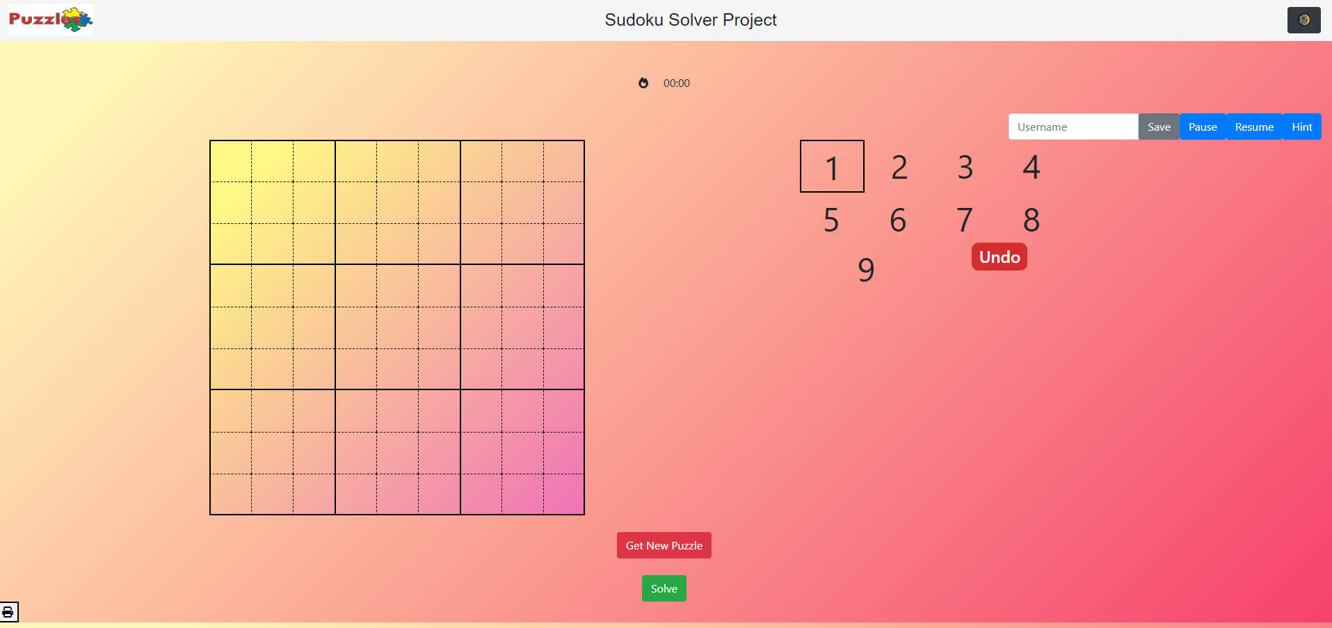 Add hint option · Issue #5 · CareerDevelopmentHub/Sudoku-Solver · GitHub