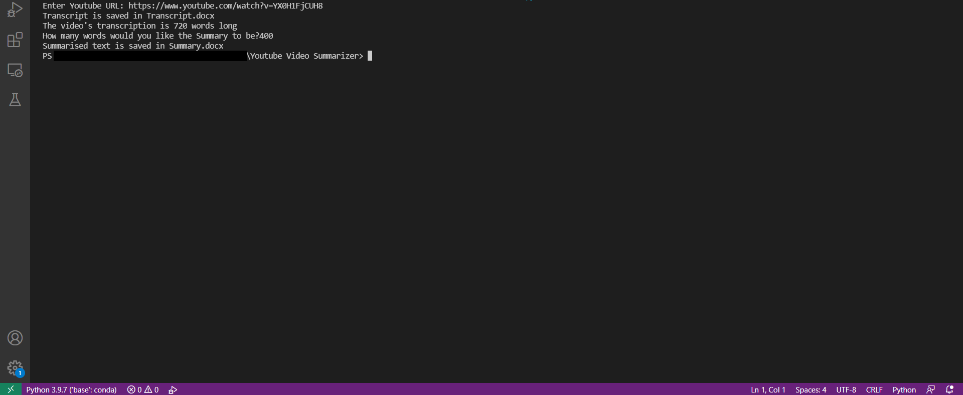 GitHub - aravind2077/youtube_video_summarizer: An ML project to help ...