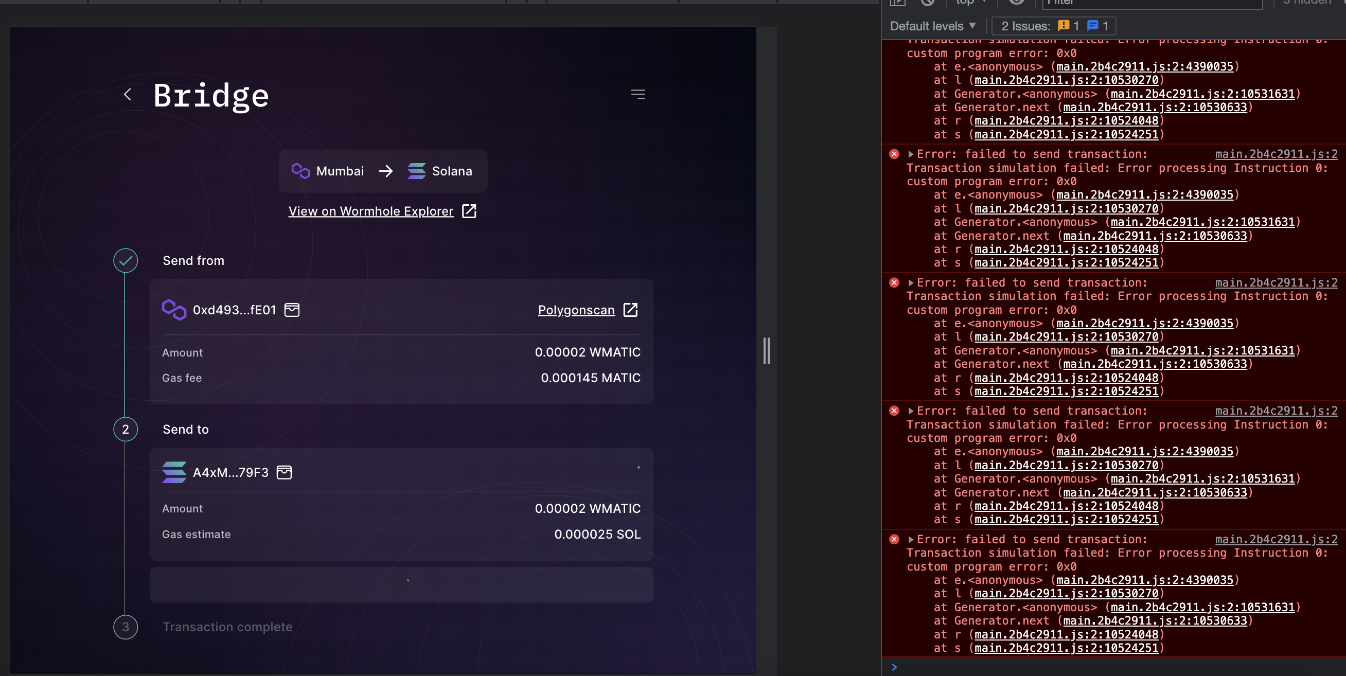 [QA] Pop-up to Approve transaction appears 4 times · Issue #465 · wormhole-foundation/wormhole ...