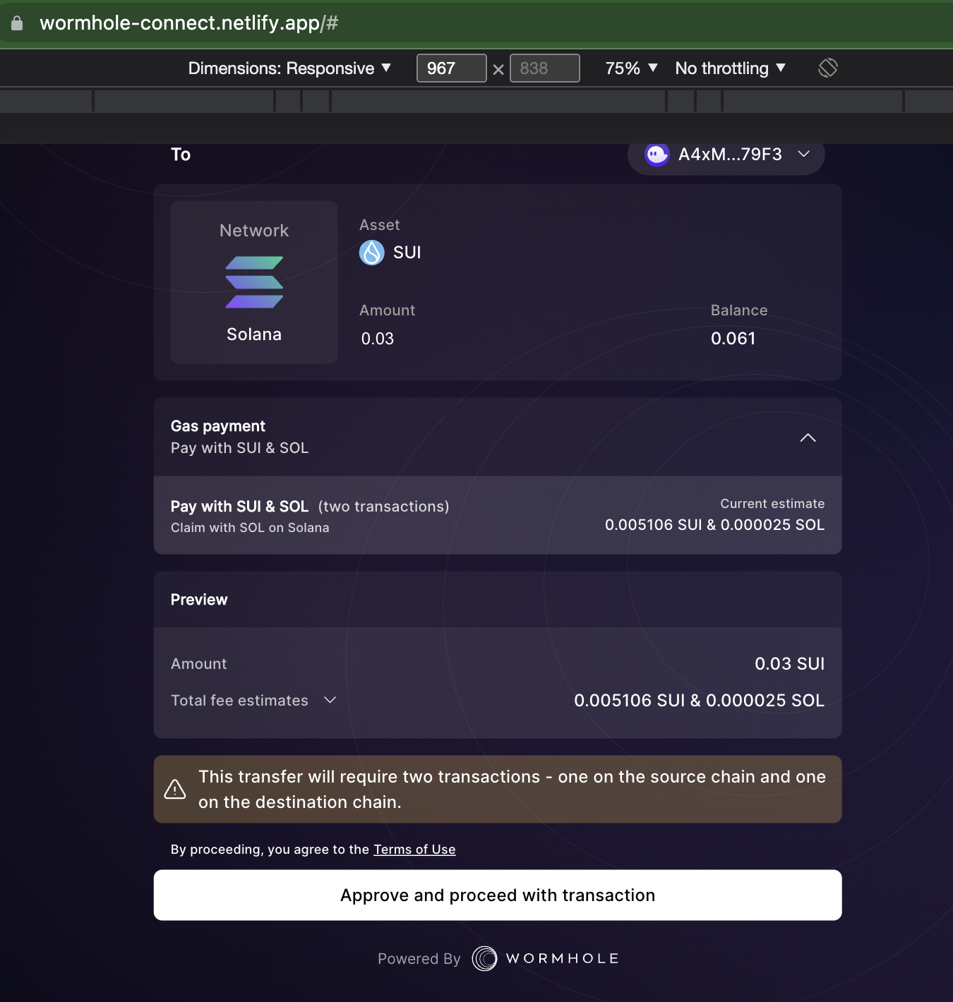 [QA] [Mainnet] Action buttons differs from Figma designs · Issue #592 · wormhole-foundation ...