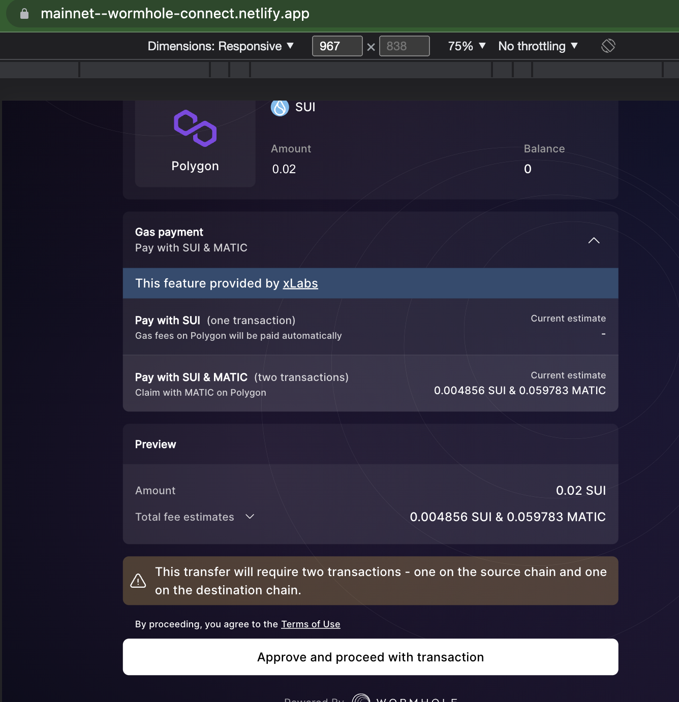 [QA] [Mainnet] Action buttons differs from Figma designs · Issue #592 · wormhole-foundation ...