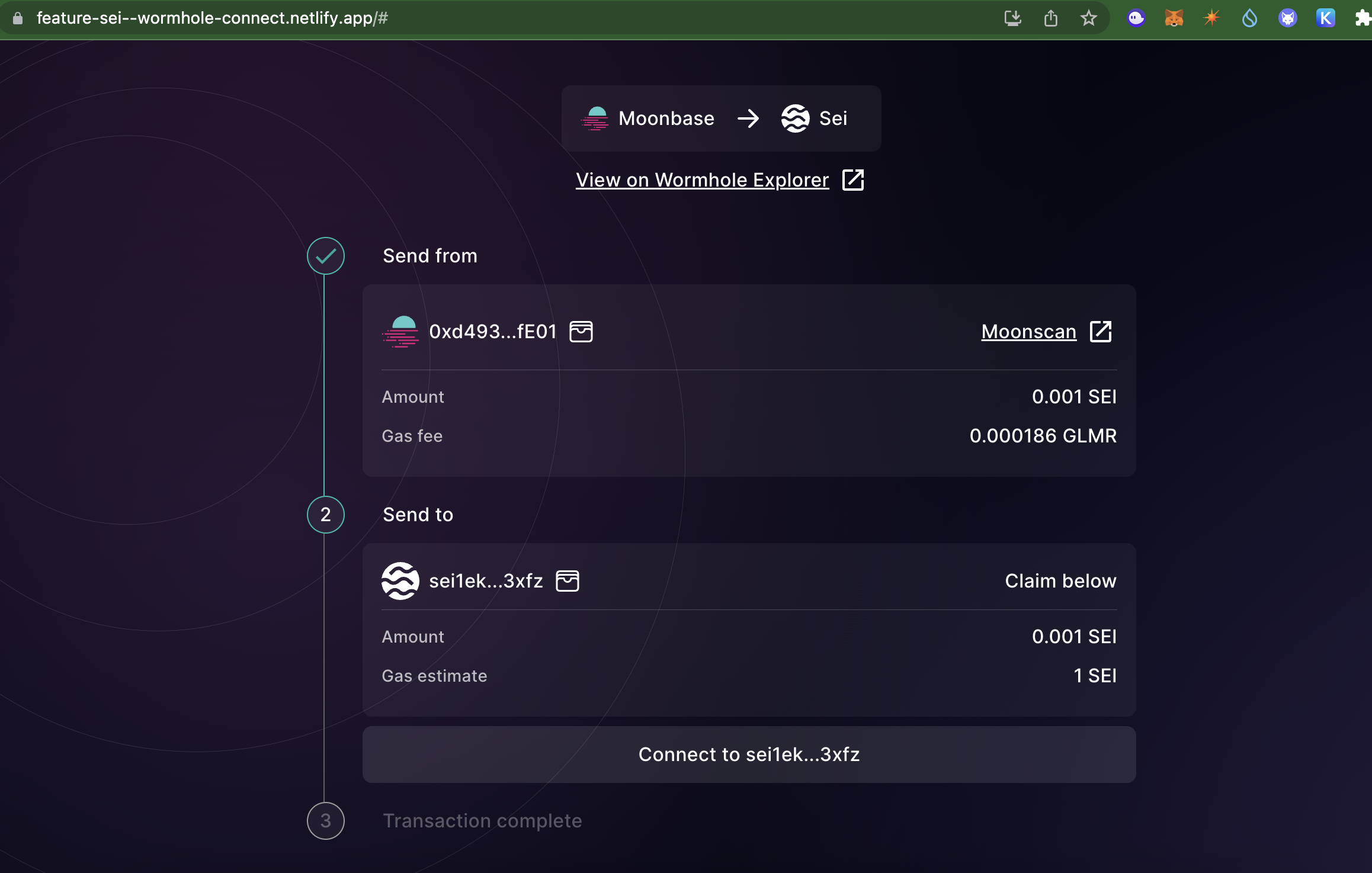 [QA] Instead of Claim "Connect Wallet" was displayed, but the connection did not happen · Issue ...