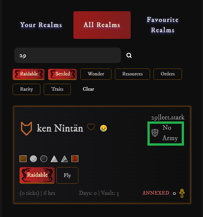Raiding Issues/Suggestions · Issue #301 · BibliothecaDAO/realms-react · GitHub