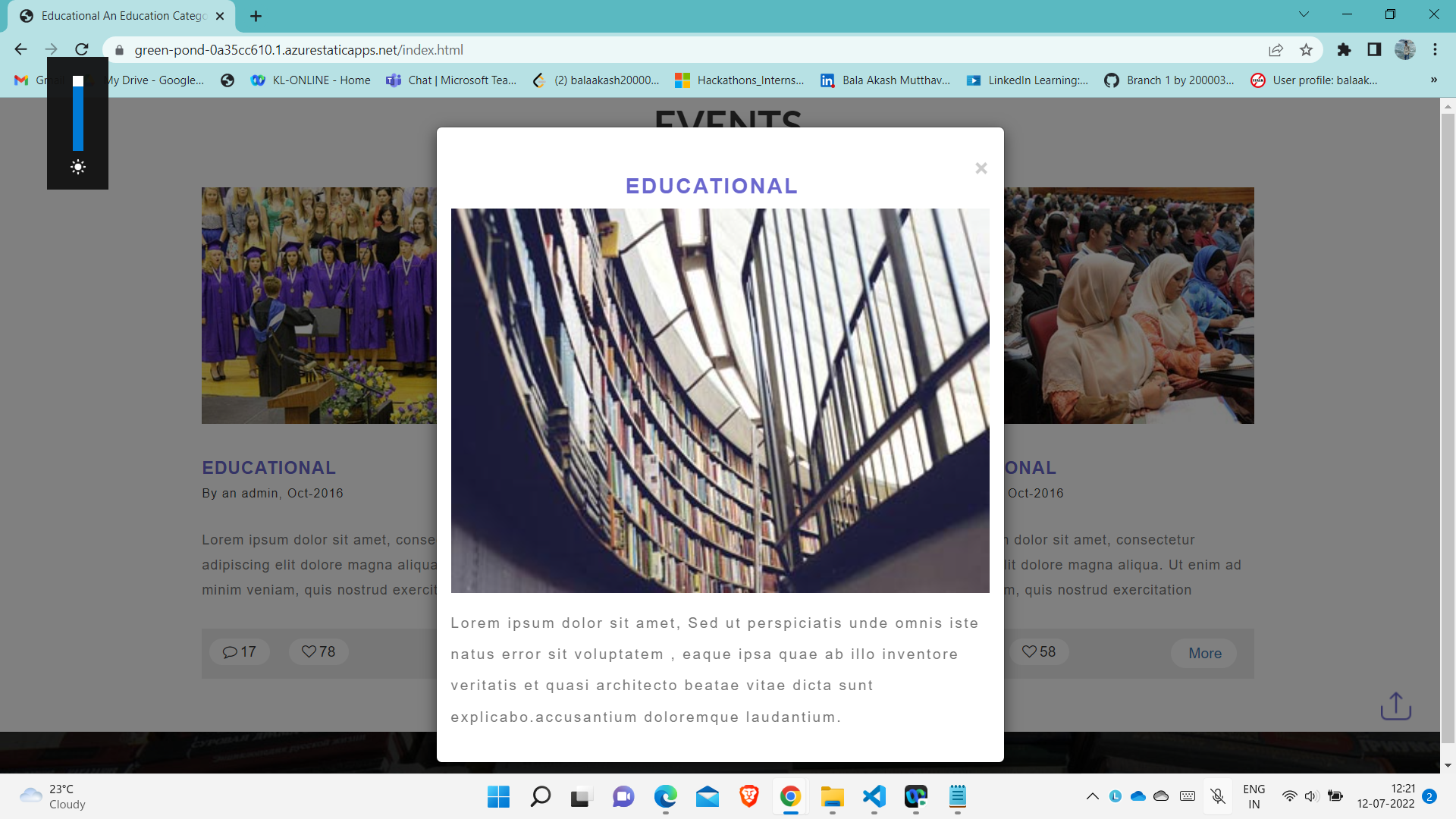 GitHub - BalaAkash2863/education: This is my final project for Future Ready Talent