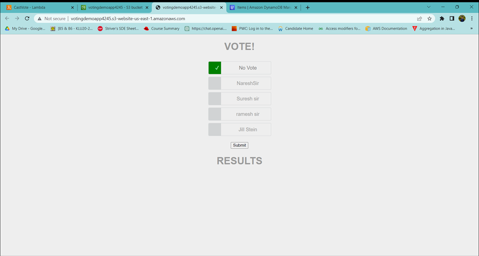 GitHub - BalaAkash2863/VotingApplication-using-Serverless-Services