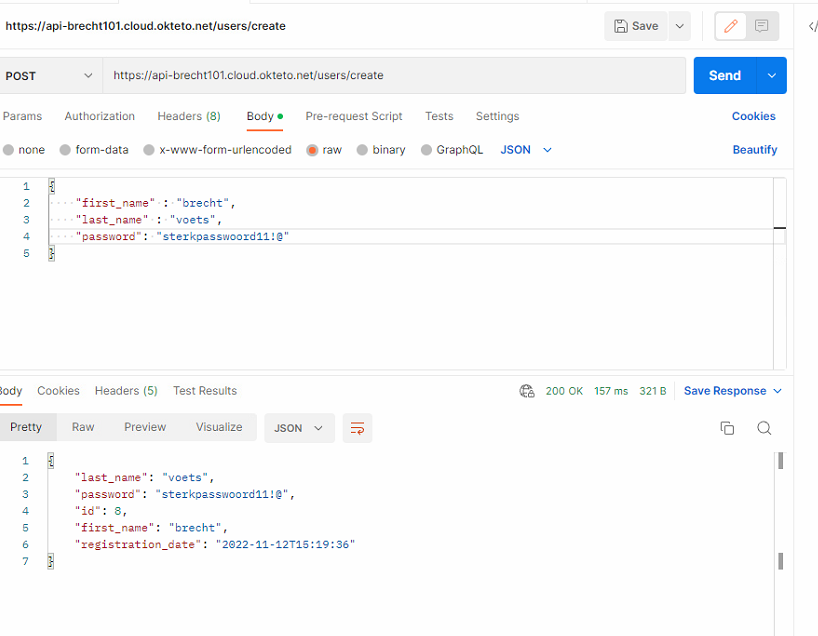 GitHub - Brecht101/API-project-frontend