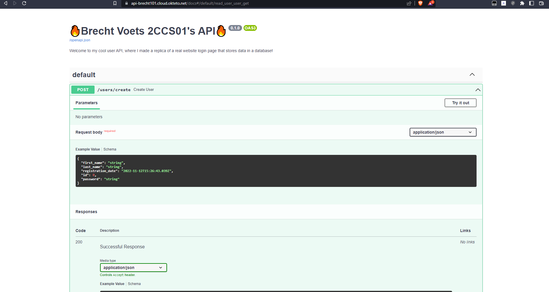GitHub - Brecht101/API-project-frontend