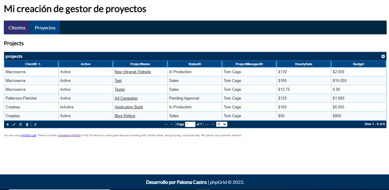 GitHub - palcastro/project-management: First attempt