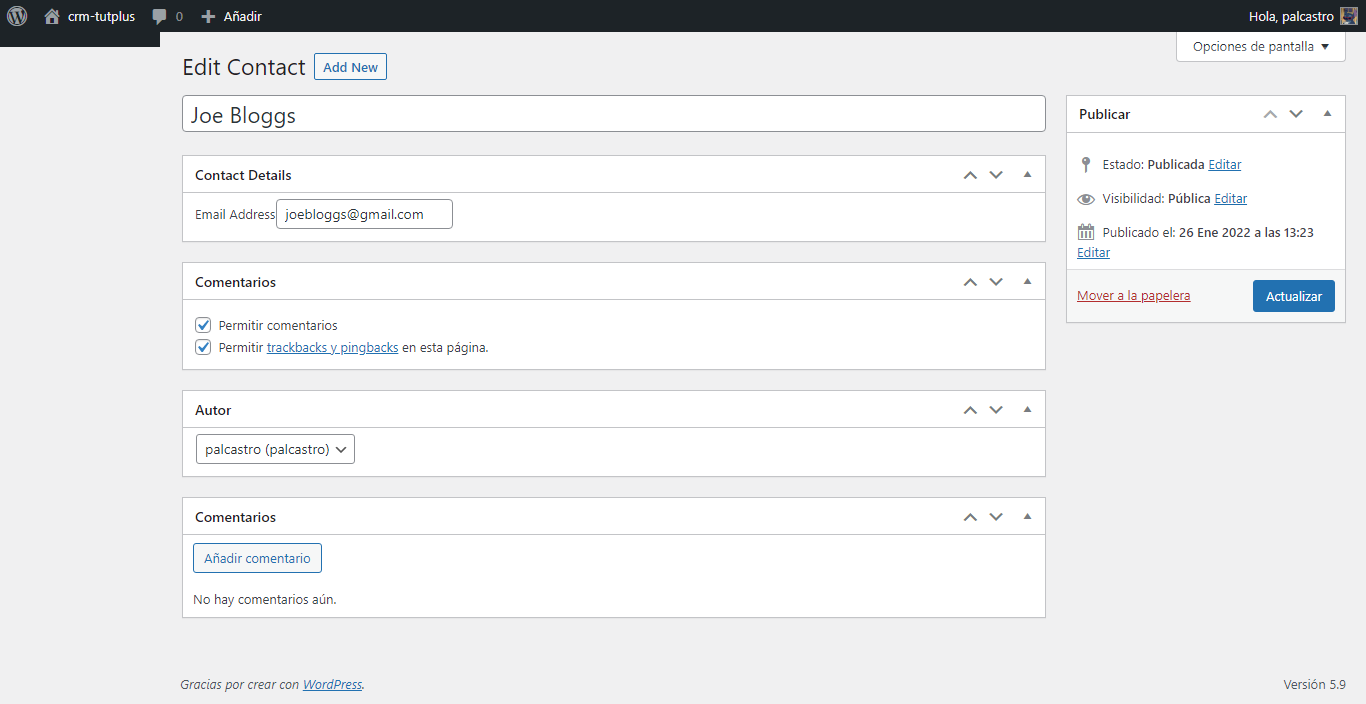 GitHub - palcastro/crmtutplus