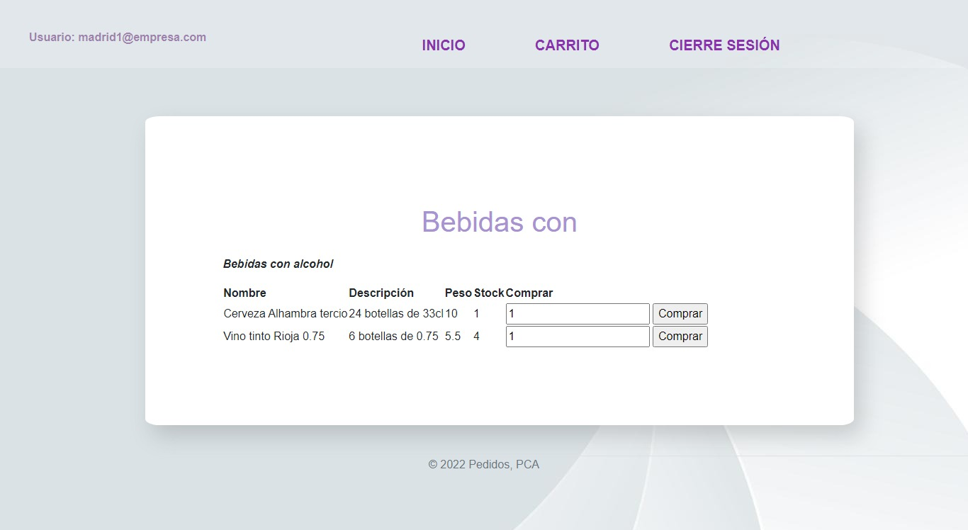 GitHub - palcastro/pedidosbbdd: Ejercicio Desarrollo Web Servidor