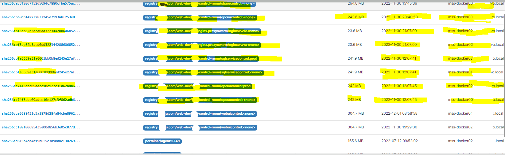 Not correct shown tags images from stack deploy · Issue #8142 · portainer/portainer · GitHub