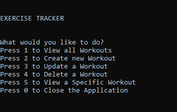 GitHub - MaximusTaHan/ExerciseTrackerClient: Client for the ExerciseTracker project