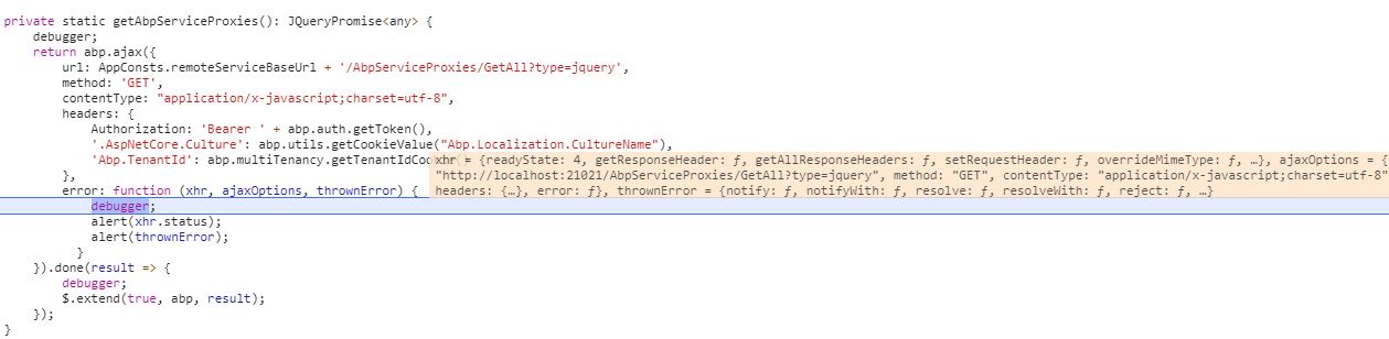 JS Proxy Generation in Angular client · Issue #4020 · aspnetboilerplate/aspnetboilerplate · GitHub