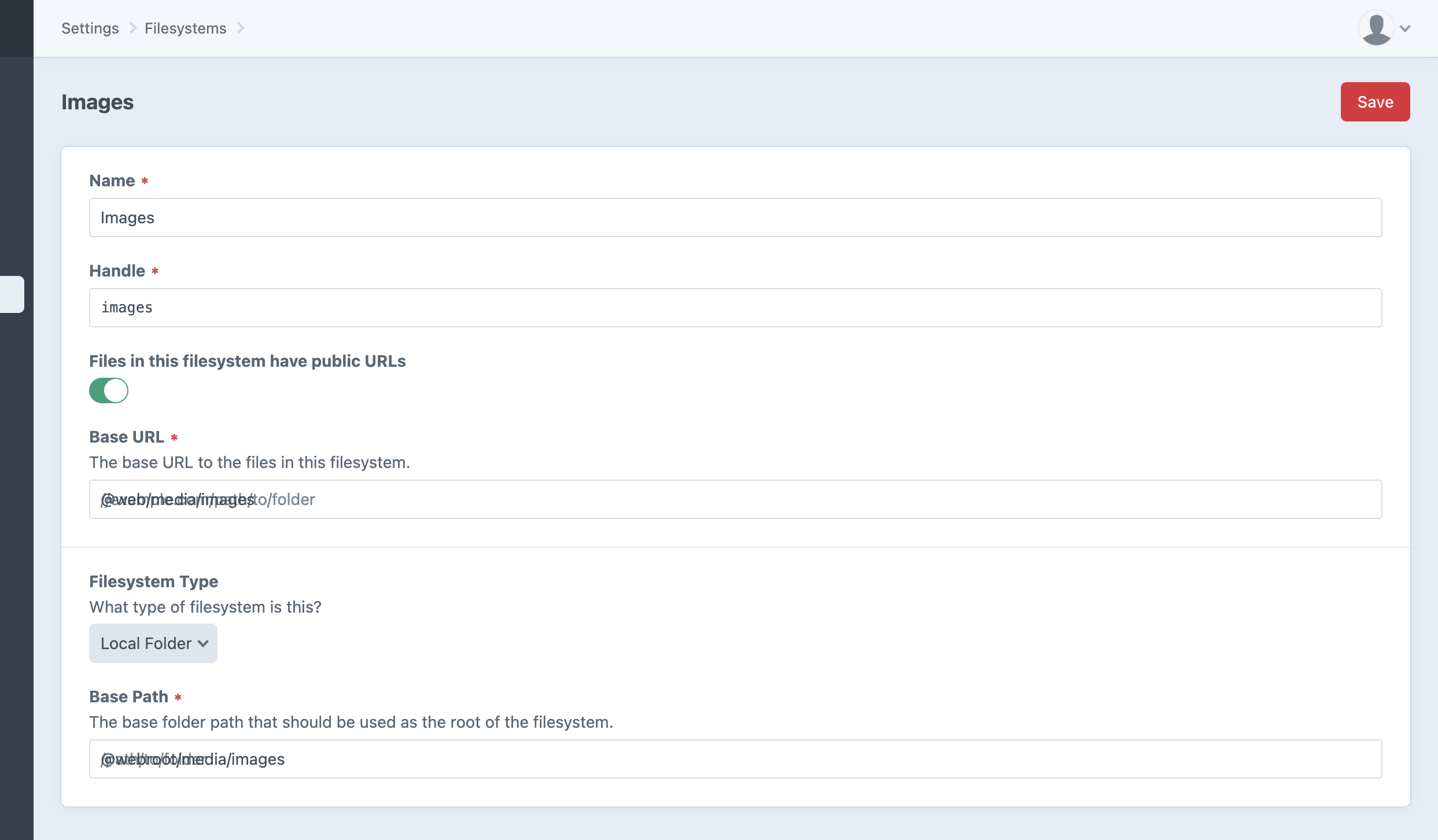 [4.1.1]: Placeholder and Value shown at once in Filesystem Input Fields (on Chrome Dev 113.0 ...