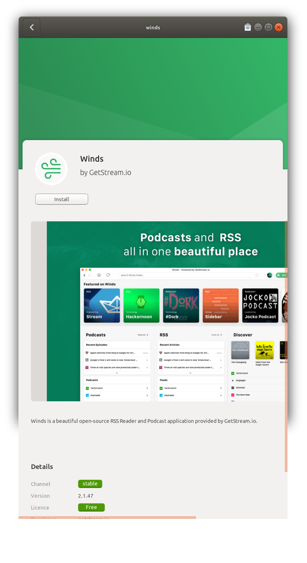 [gnome-software] Custom header artwork mockups · Issue #123 · canonical/desktop-design · GitHub