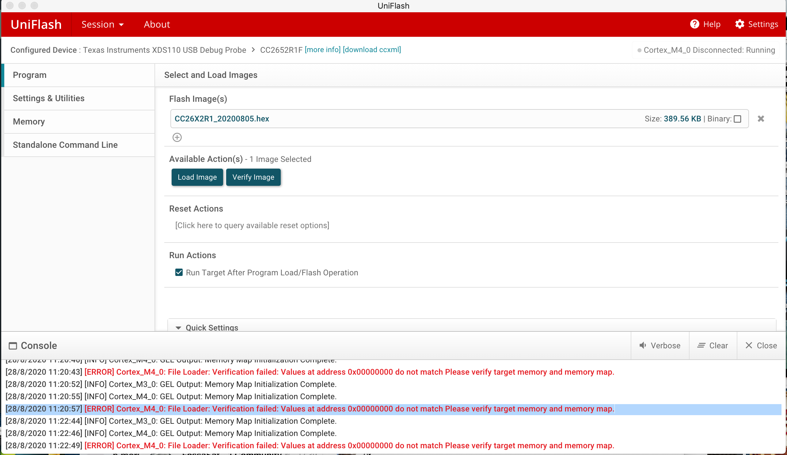 Zigbee2mqtterror 2020 08 17 172803 Error Failed To Connect To The