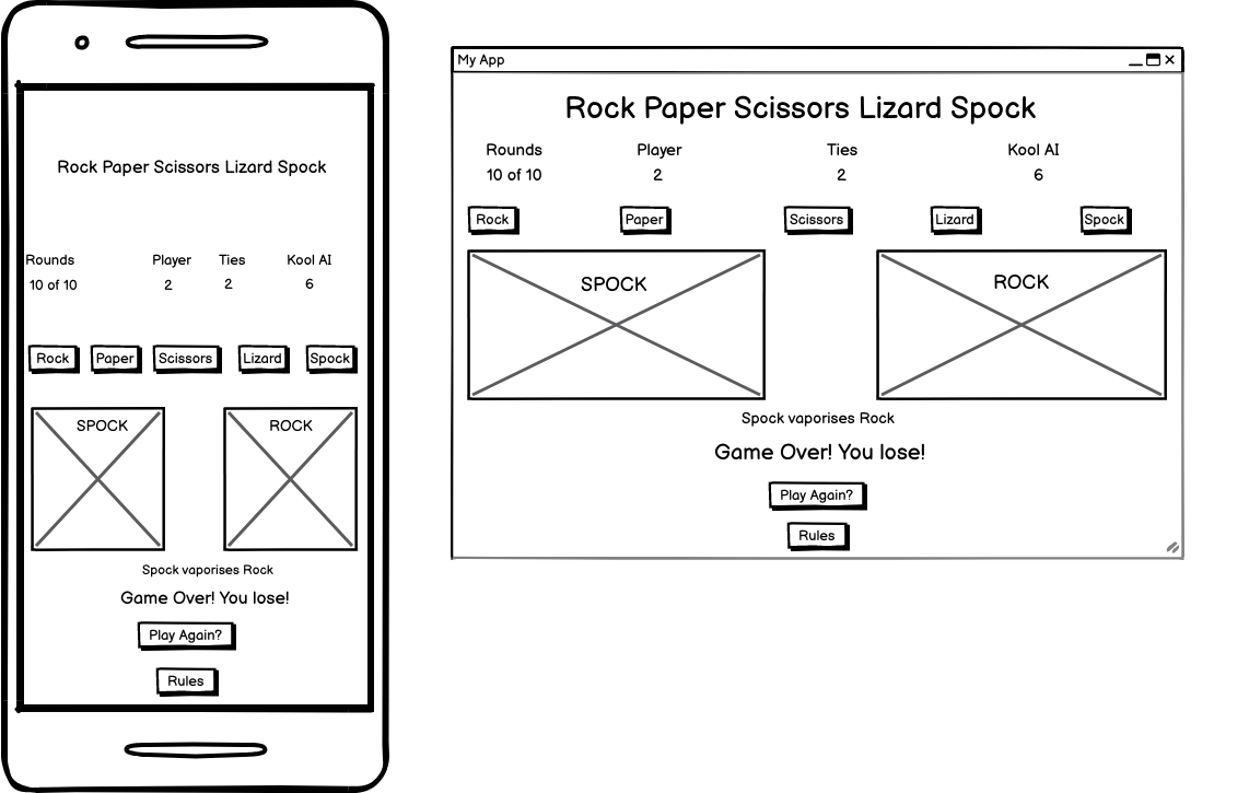 GitHub - DelroyGayle/RockPaperScissorsLizardSpockVersion1: This is my first version of the 'Rock ...