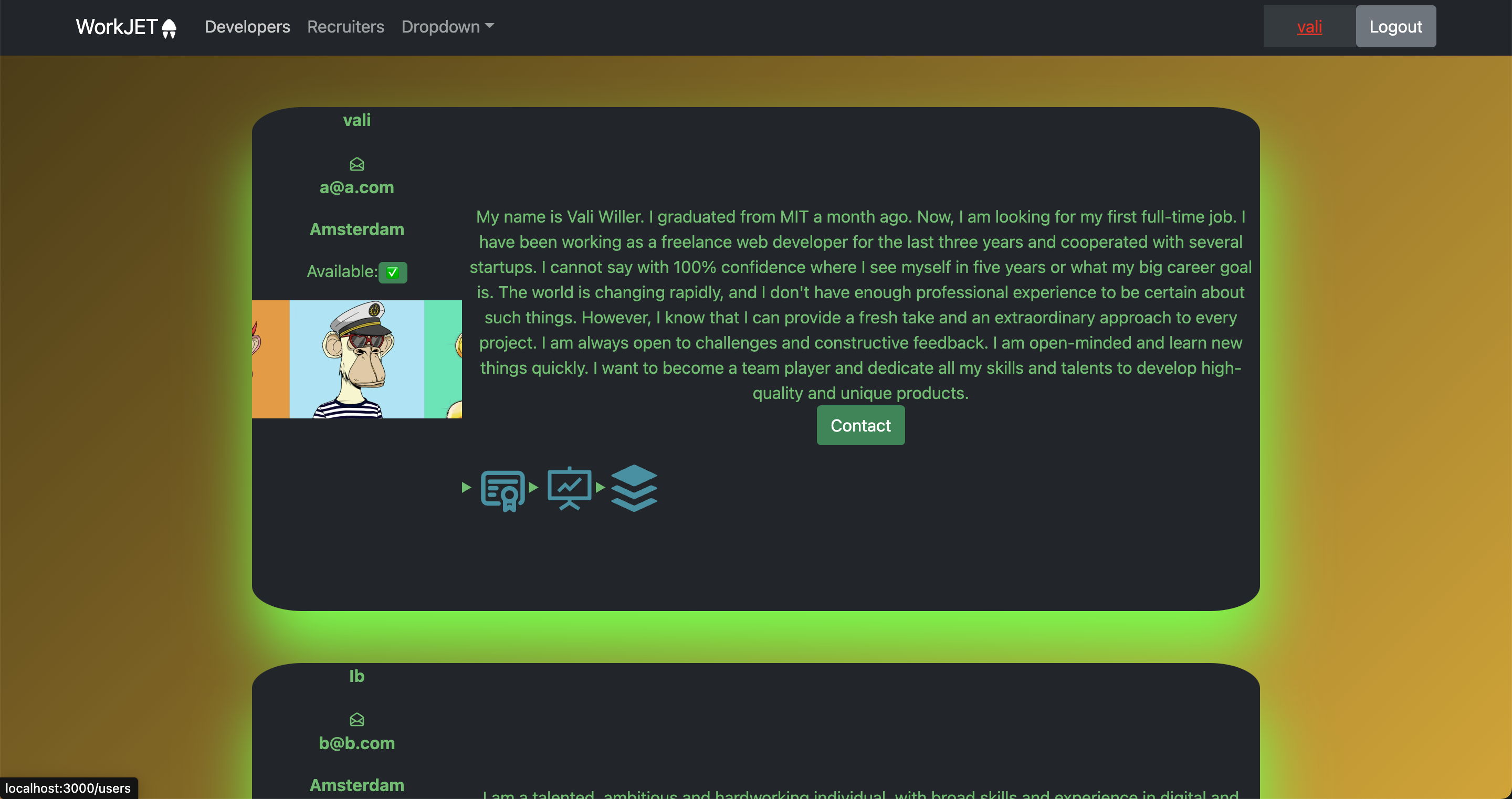 GitHub - GewoonMarian/WorkJET-frontend