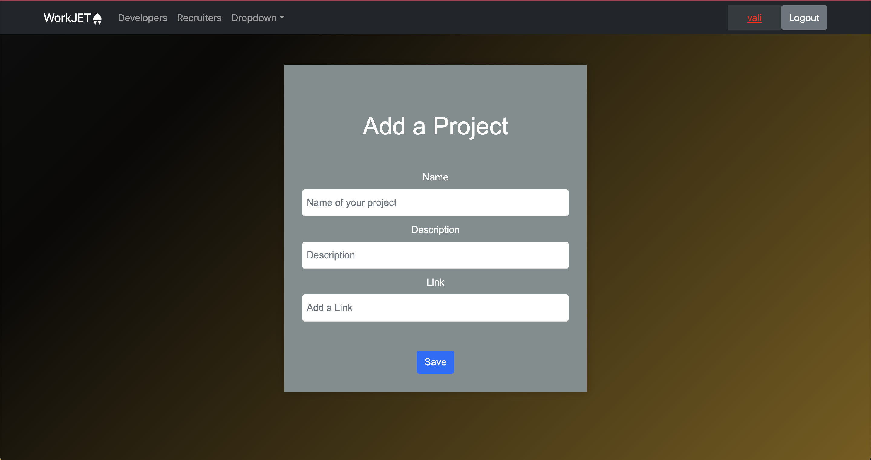 GitHub - GewoonMarian/WorkJET-frontend